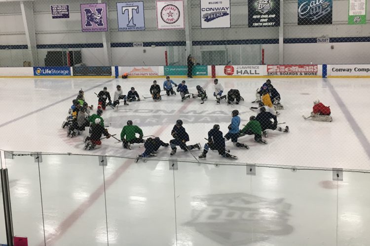 high school hockey - Conway Arena